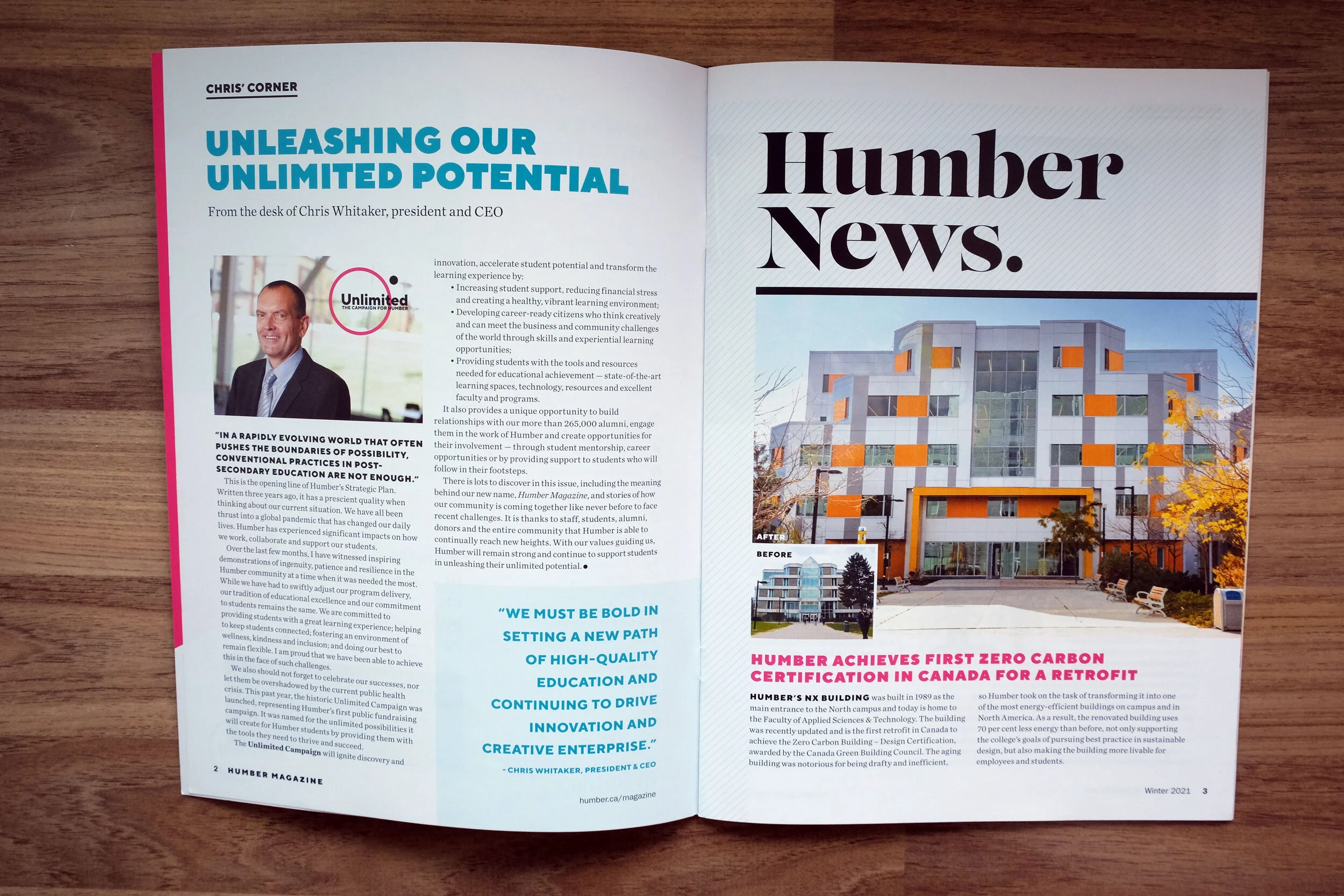 Humber Magazine — Jenn Lawrence