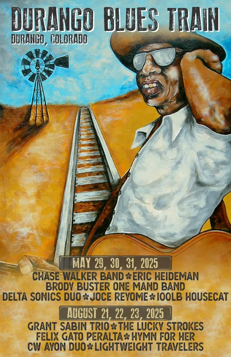 Announcing The 2025 Artist Lineup — Durango Blues Train
