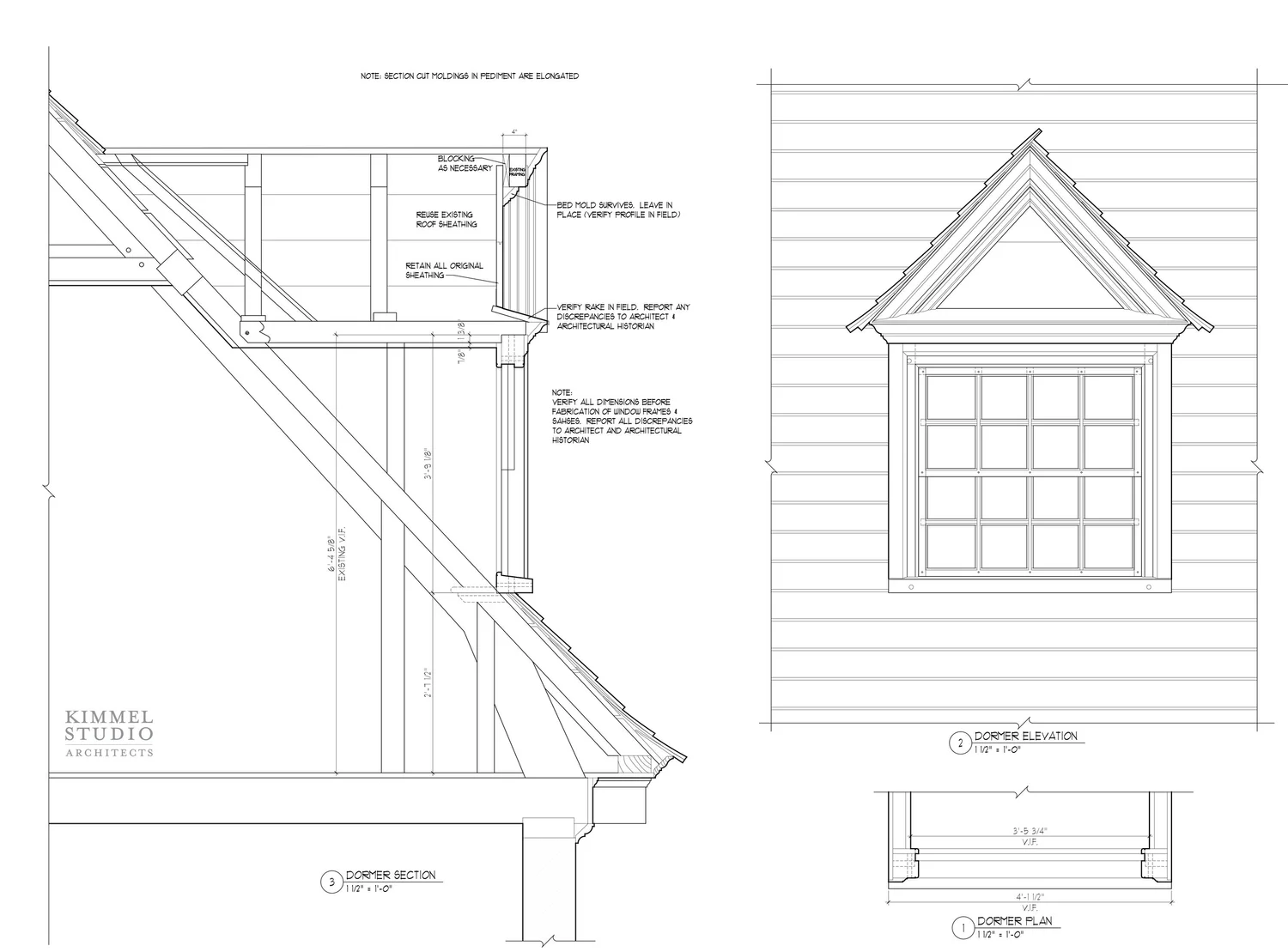 Cloverfields as of March 2021: The Main House 1705 Dormer Restoration ...