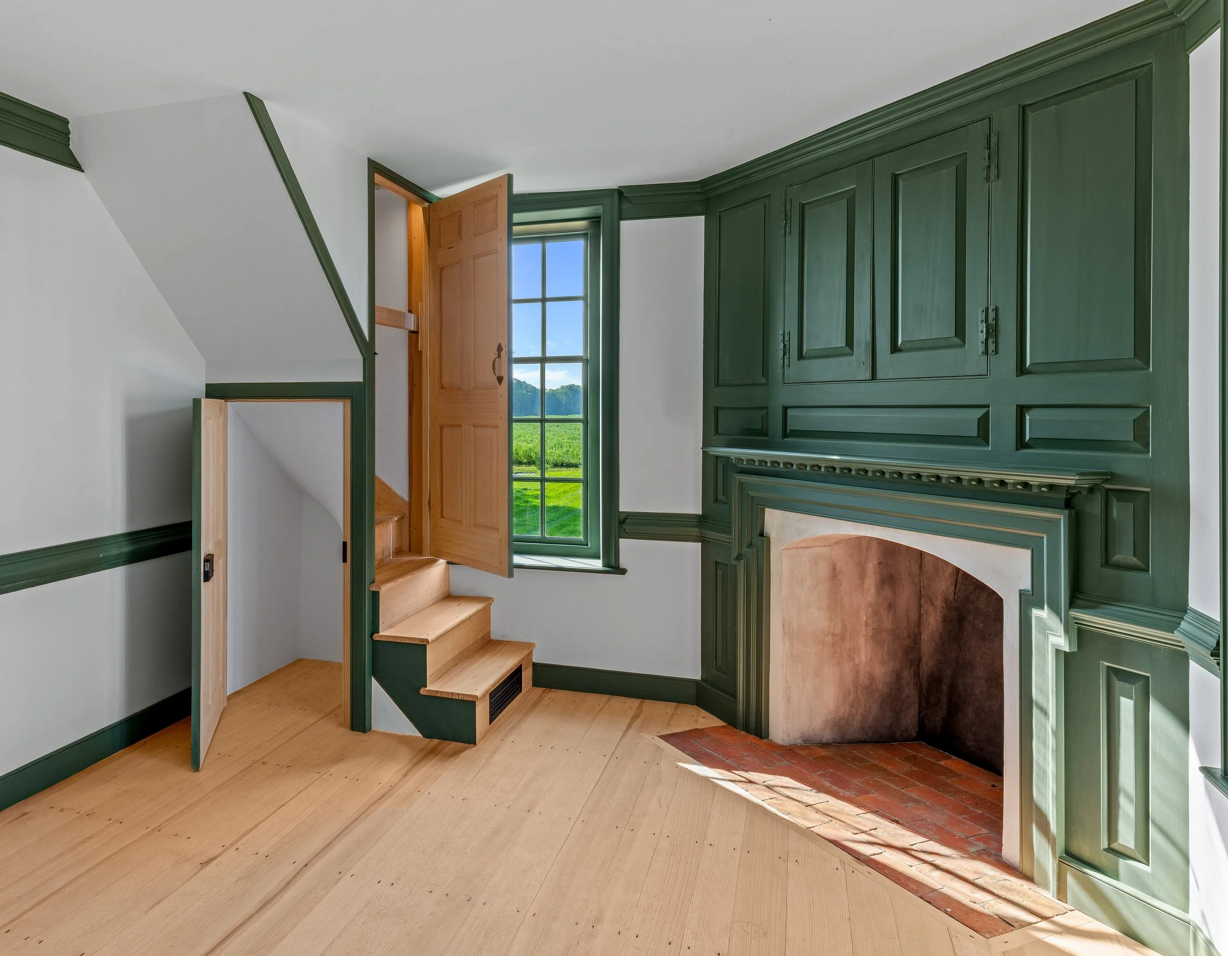 Recreating a Missing Staircase — Cloverfields Preservation Foundation