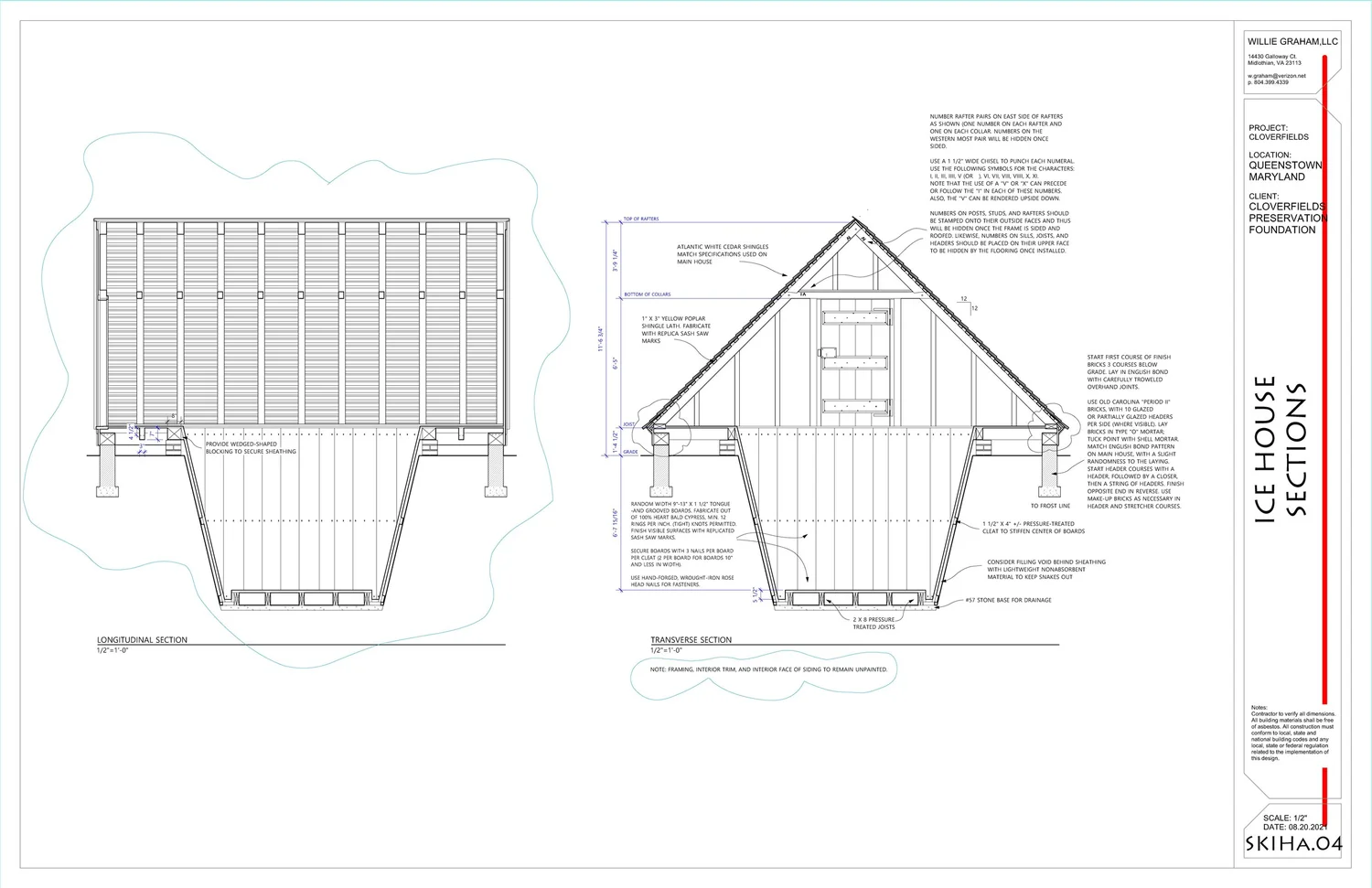 In This Issue: Completion of the Ice House, and Imagining a Summer Meal ...