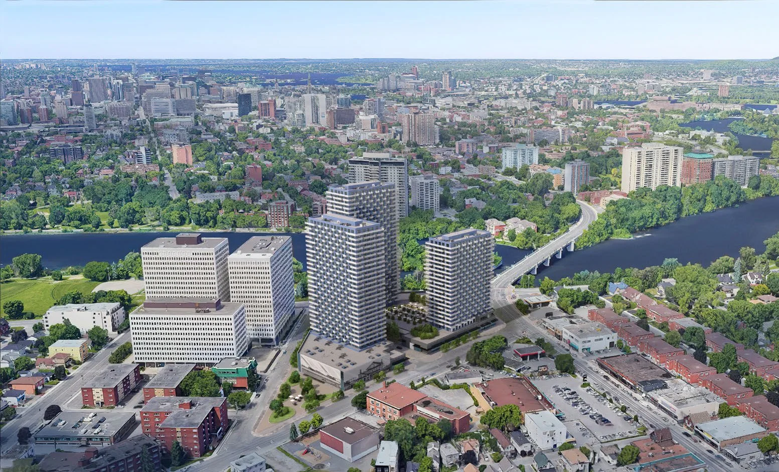 maison riverain — main + main