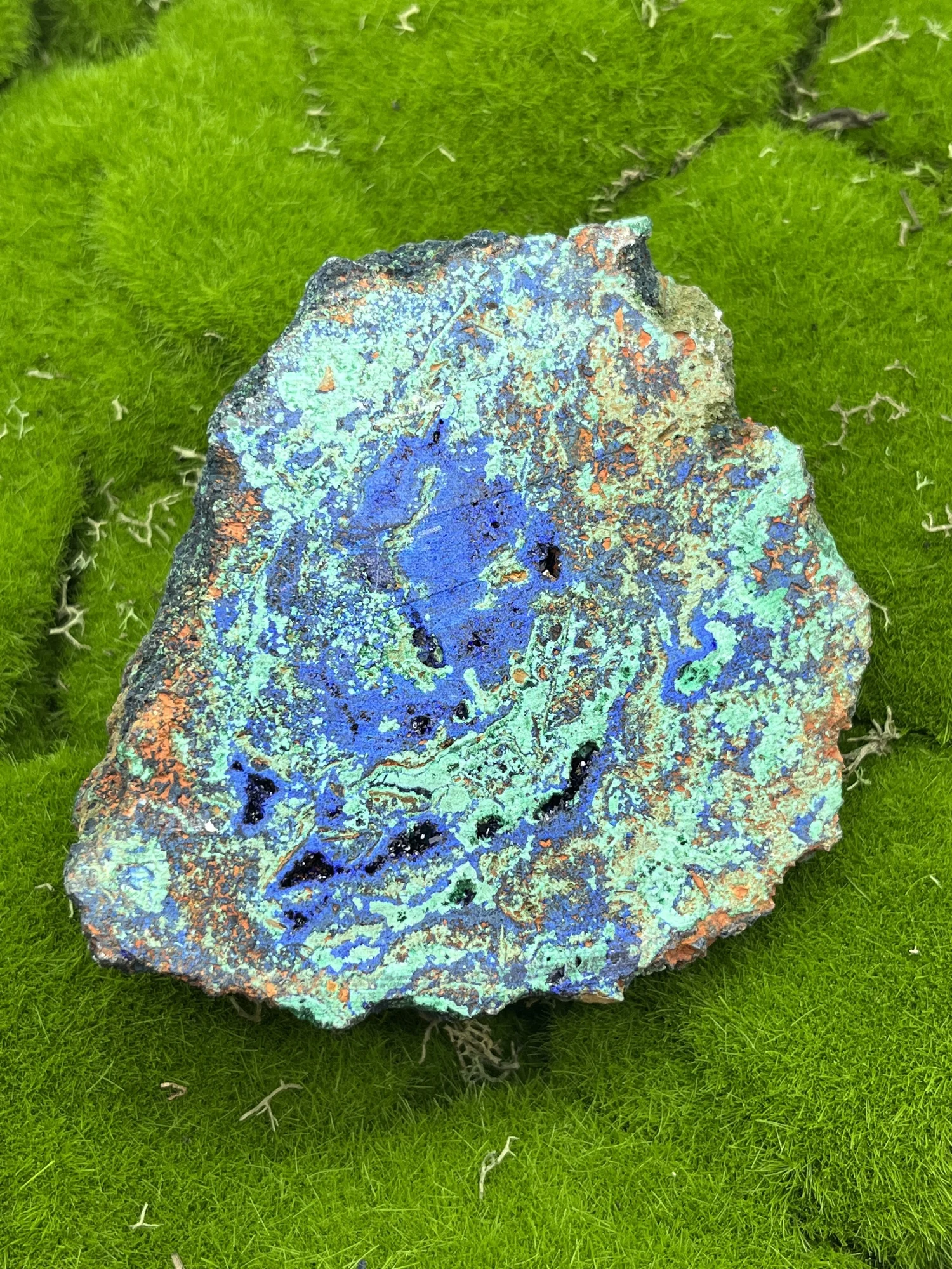 Azurite And Malachite
