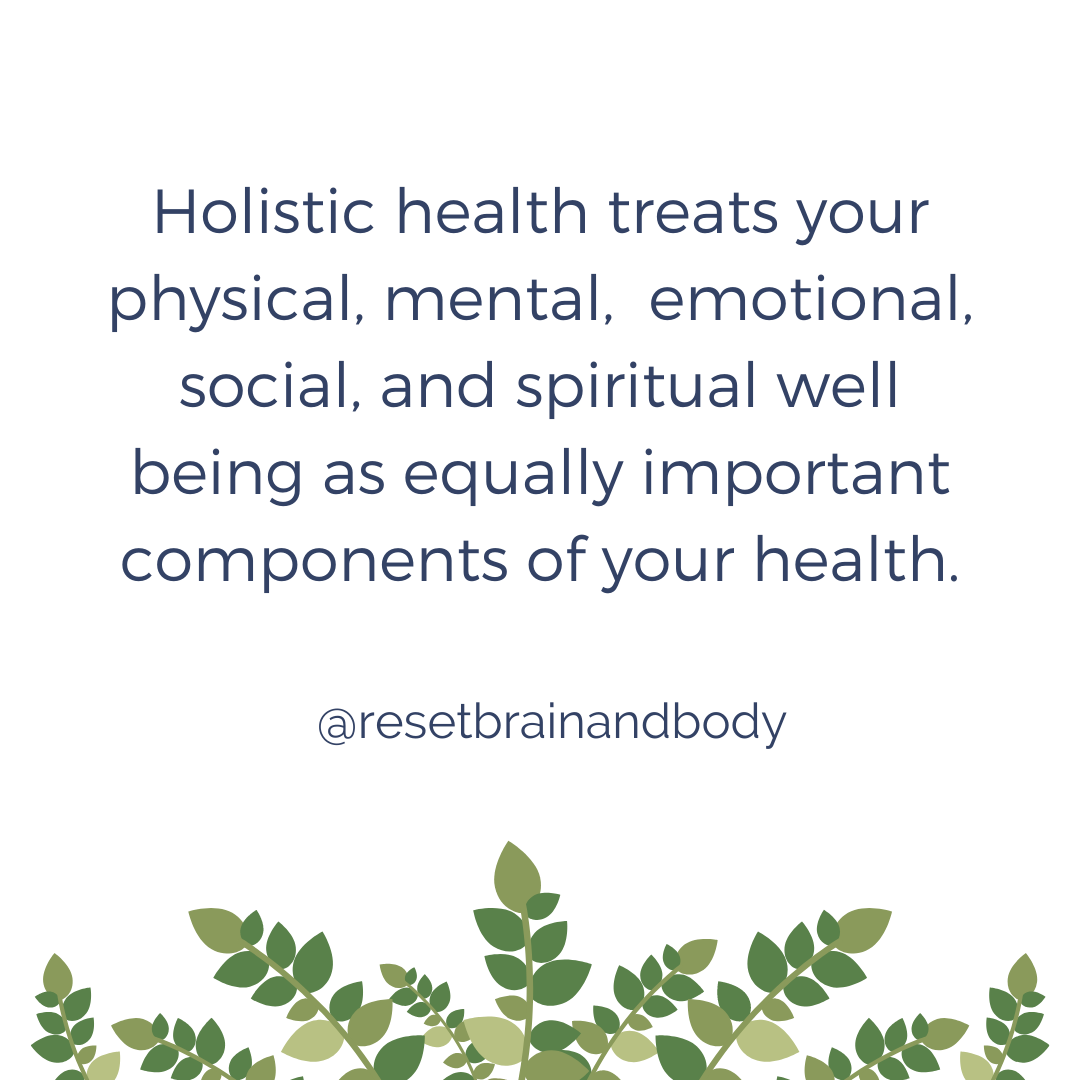 Health is Holistic: So Let's Treat it That Way - Plymouth, Northville ...