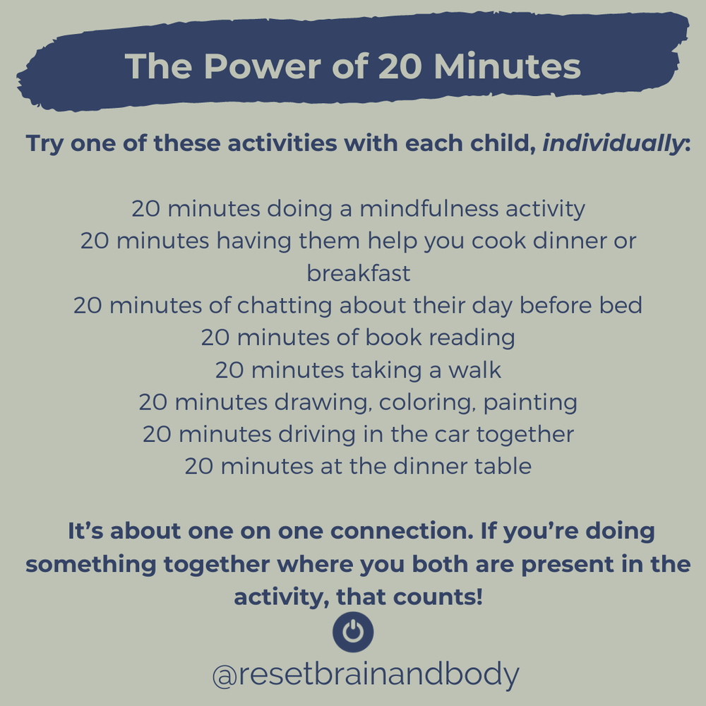The Power of 20 Minutes - Plymouth, Northville, Ann Arbor -Reset Brain ...