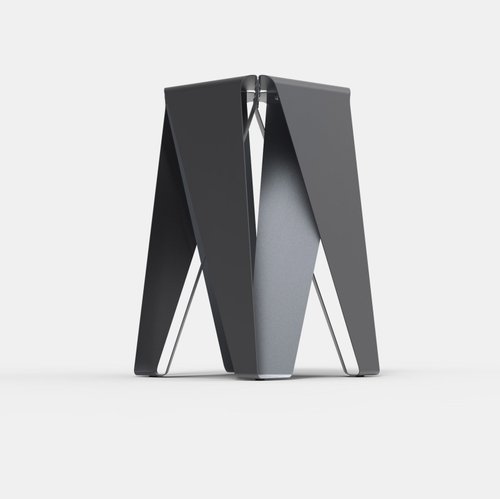 Sheet Metal Stool — entire design