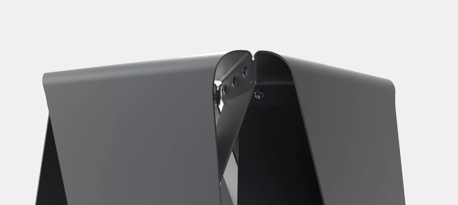 Sheet Metal Stool — entire design