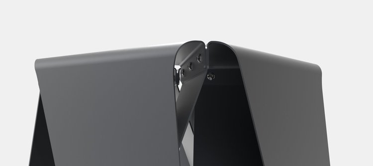 Sheet Metal Stool — entire design