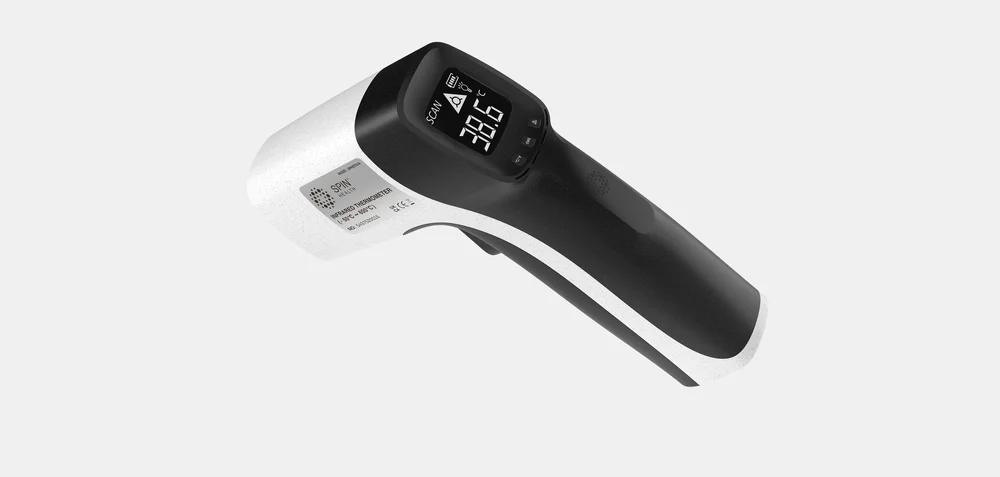 Digital Thermometer — entire design