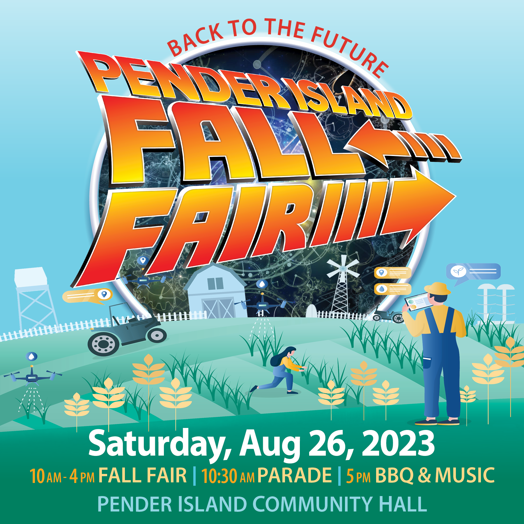 Schedule — The Pender Islands Farmers' Institute