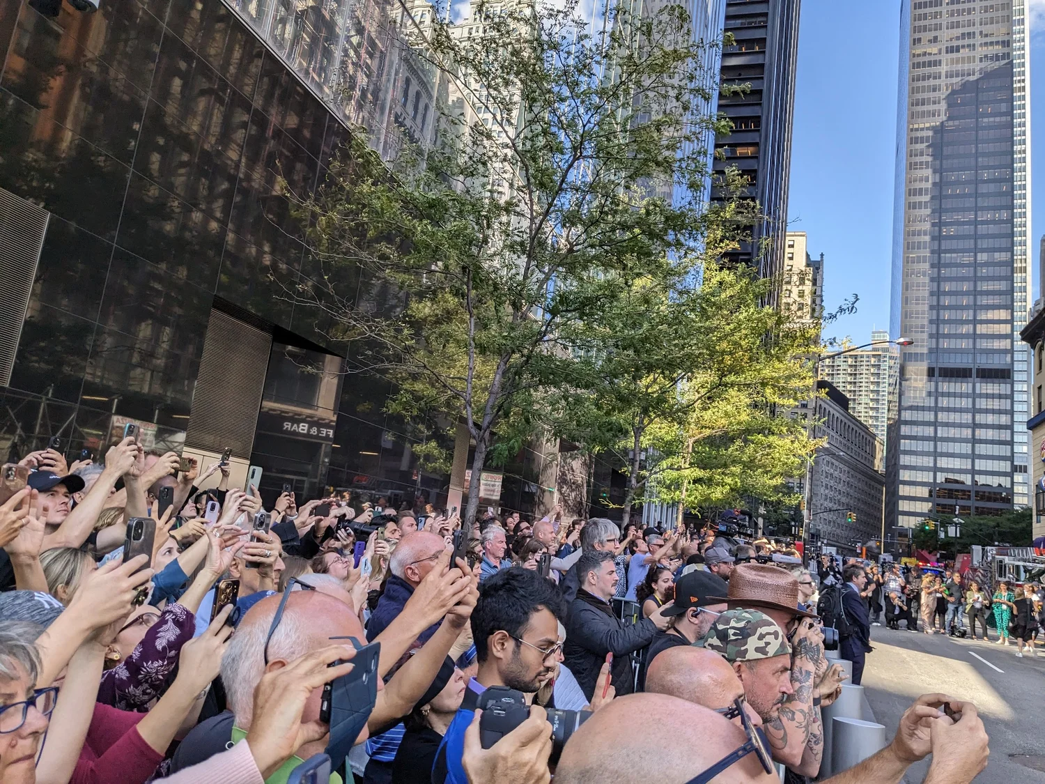 In NYC, crowds make a crowd — Christopher Maag