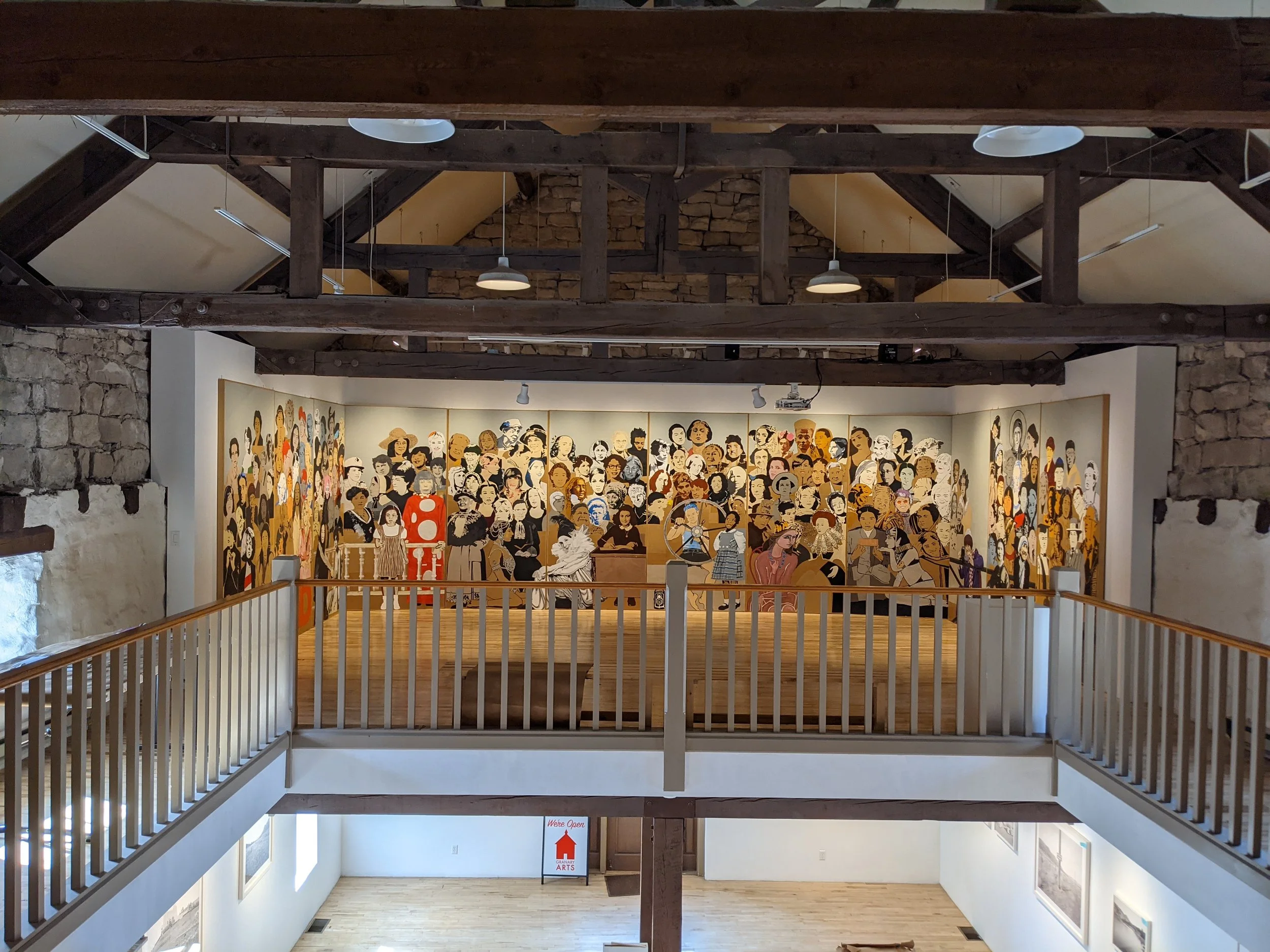 Work in Progress Mural — Liberty Blake