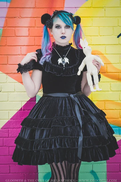 Cure Red and White Gothic Nurse Dress — Gloomth