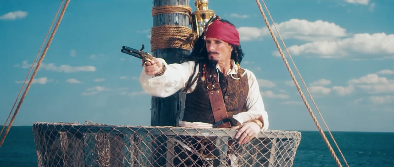 Captain Jack Sparrow Lonely Island