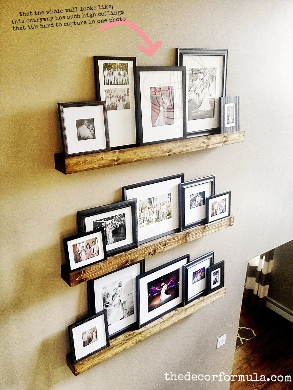 How to Decorate Picture Ledges — The Decor Formula