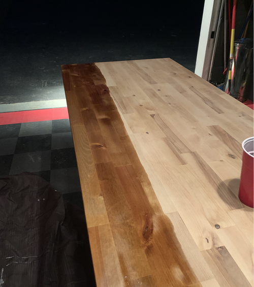 How to Stain Butcher Block Countertops — The Decor Formula