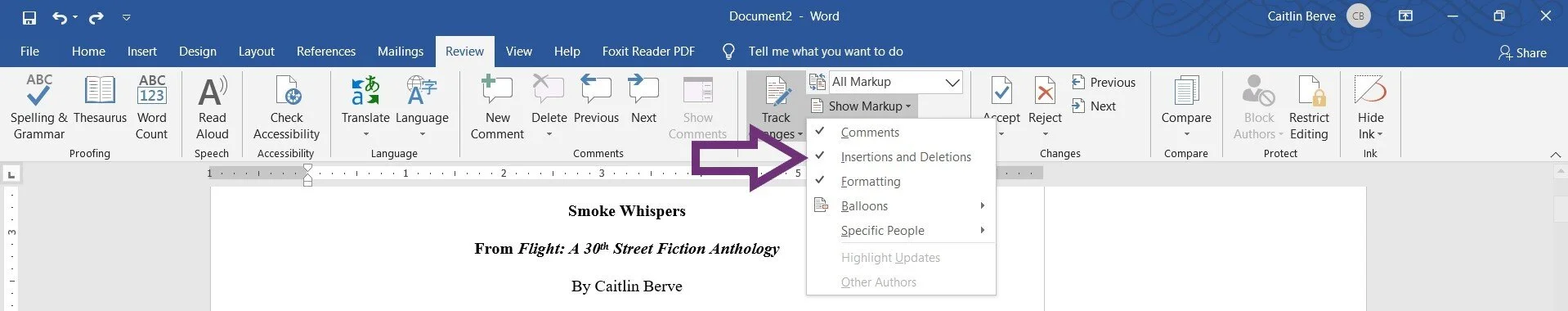 How to Use Words Track Changes for Easy Book Editing — Read Blog ...