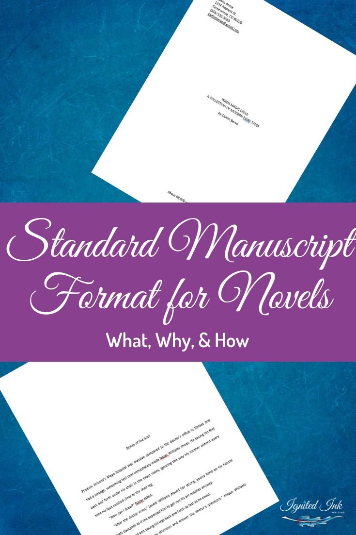 Why Standard Manuscript Format: How to Submit Your Writing — Read Blog ...