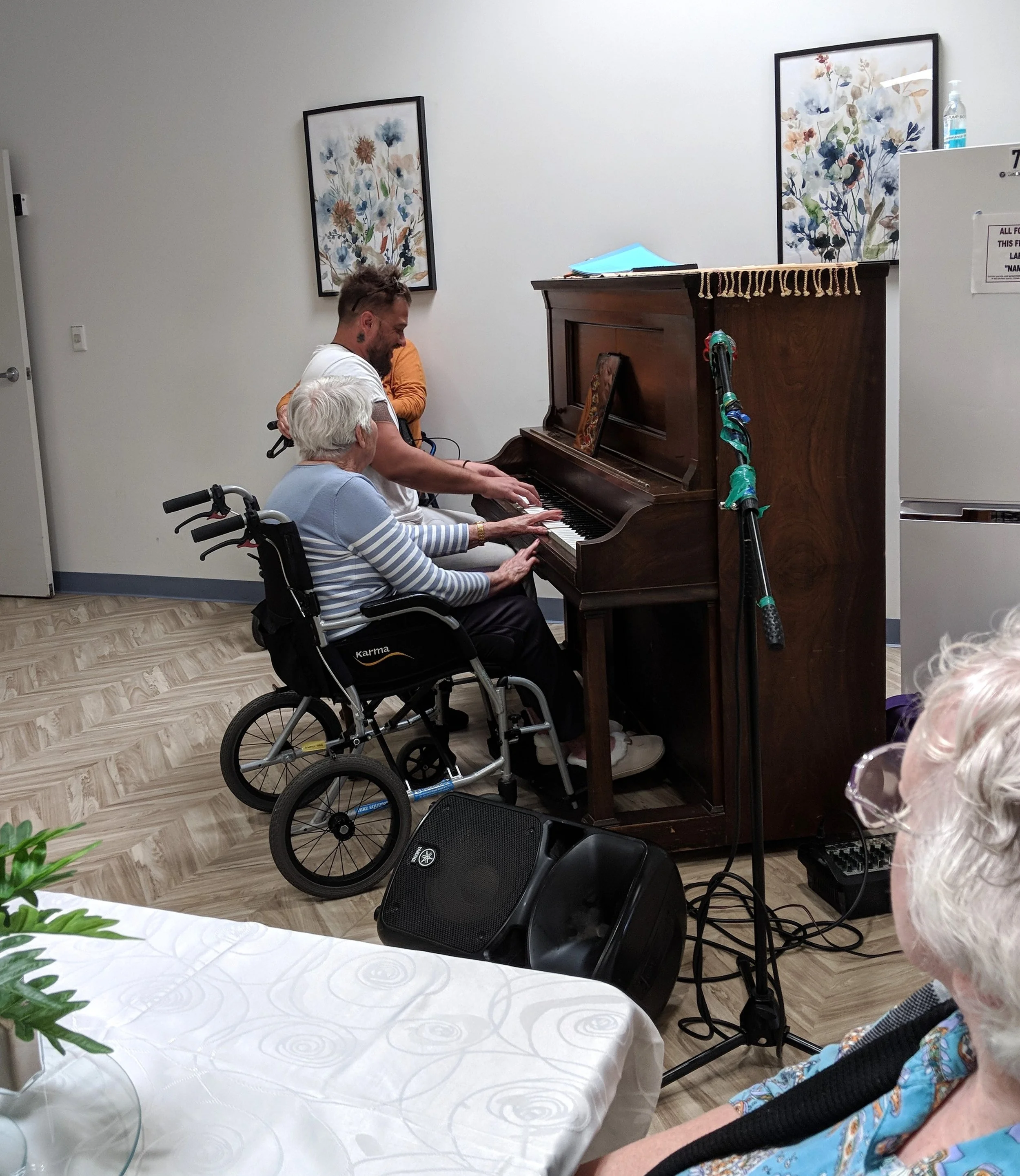 Jeremy entertains with the piano at Loreto — The Forrest Centre ...