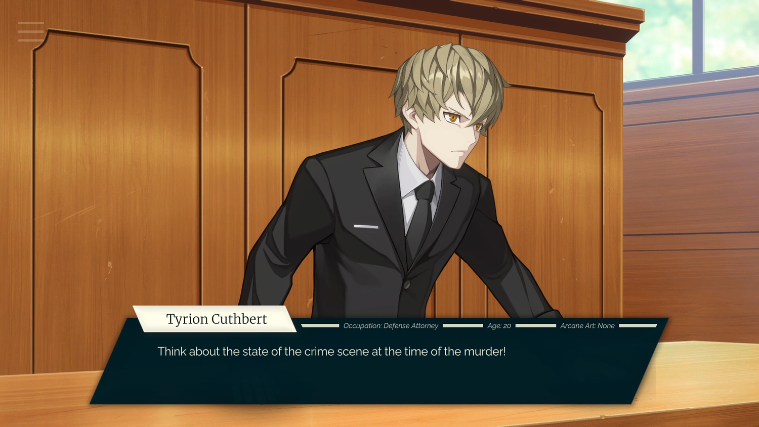 Tyrion Cuthbert: Attorney of the Arcane — Diamondhenge
