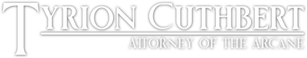 Tyrion Cuthbert: Attorney of the Arcane — Diamondhenge