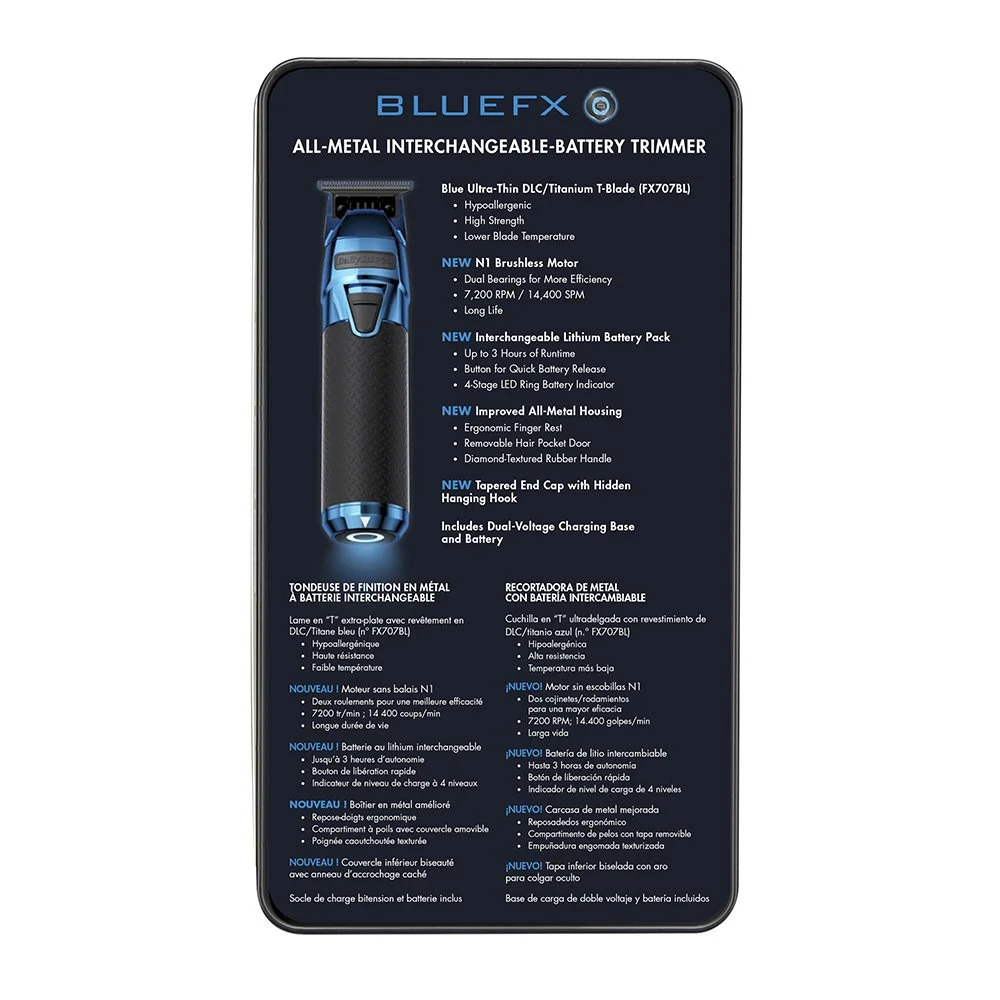 BaBylissPRO FXOne BlueFX Hair Trimmer | BaBylissPRO Australia ...