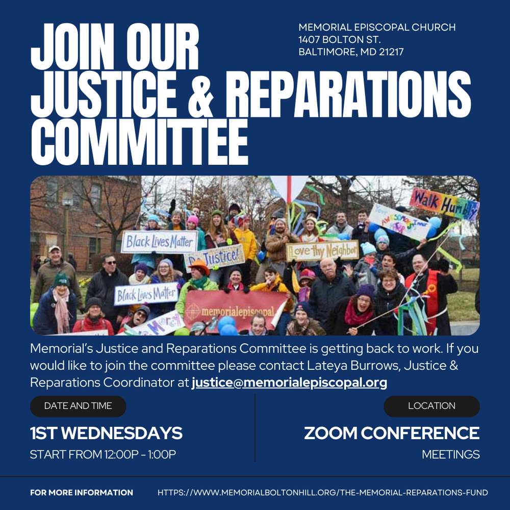 Reparations Initiative — Memorial Church