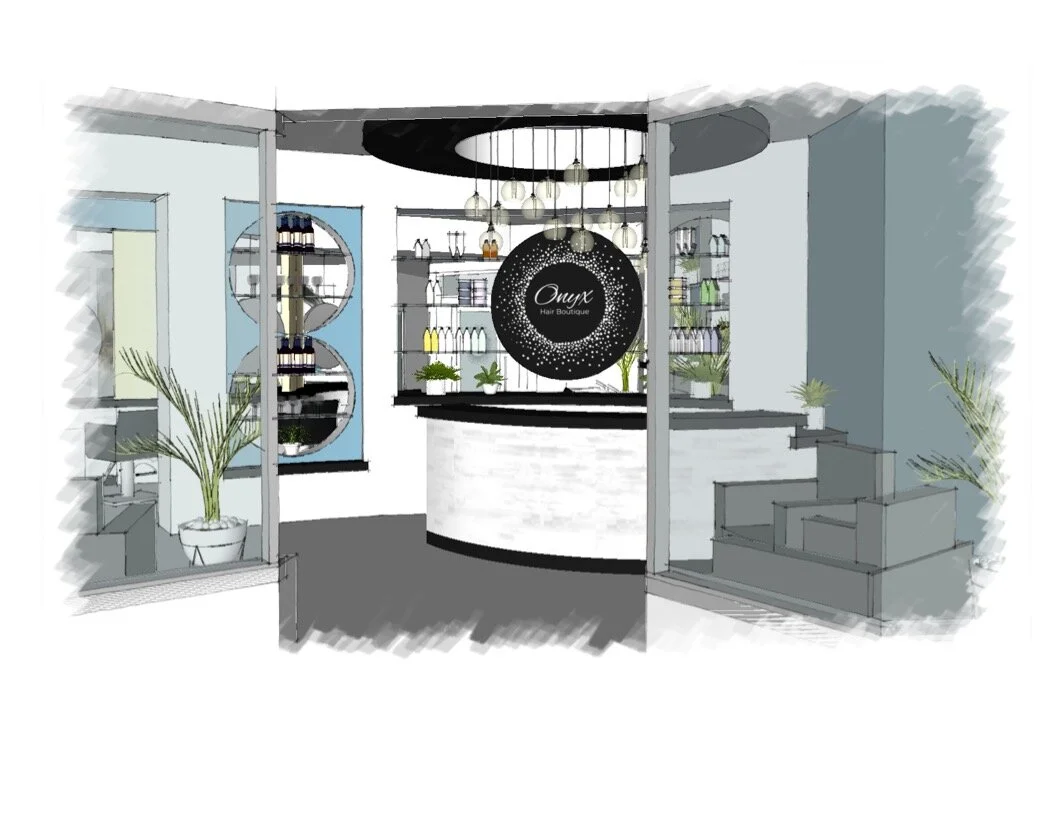 Onyx Modern Urban Hair Salon — Dawn Christine, Architect PLLC