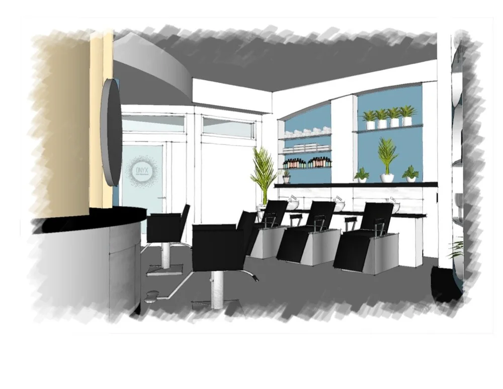 Onyx Modern Urban Hair Salon — Dawn Christine, Architect PLLC