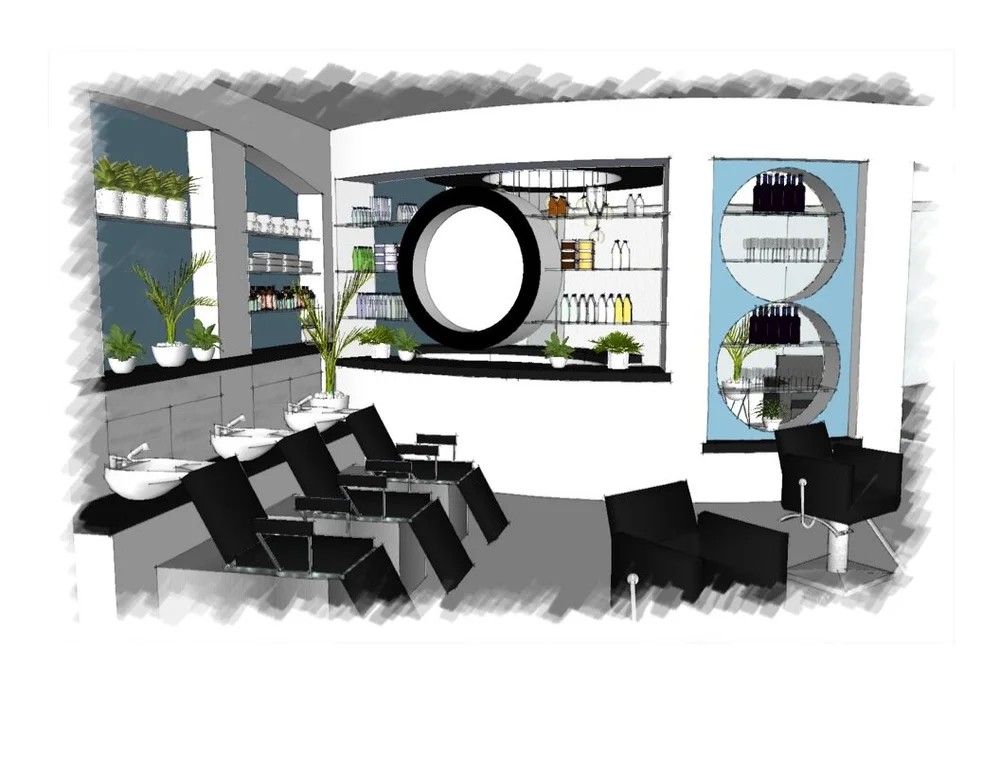 Onyx Modern Urban Hair Salon — Dawn Christine, Architect PLLC