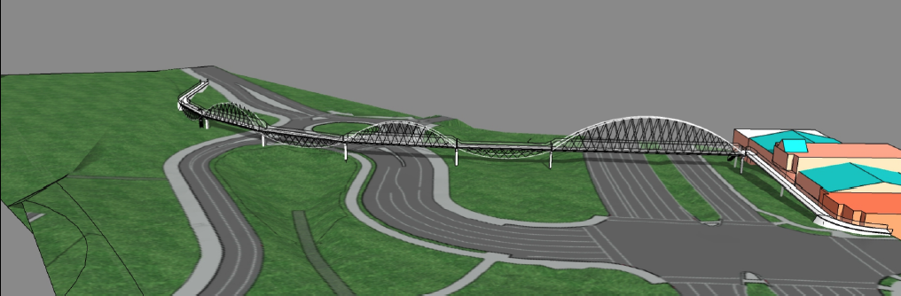 Engineering work has started on Pedestrian Bridge! — Tim Rosener ...