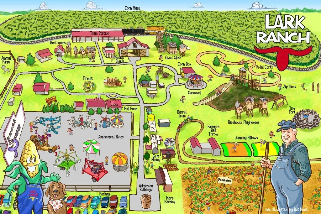 Lark Ranch — Greenfield Map