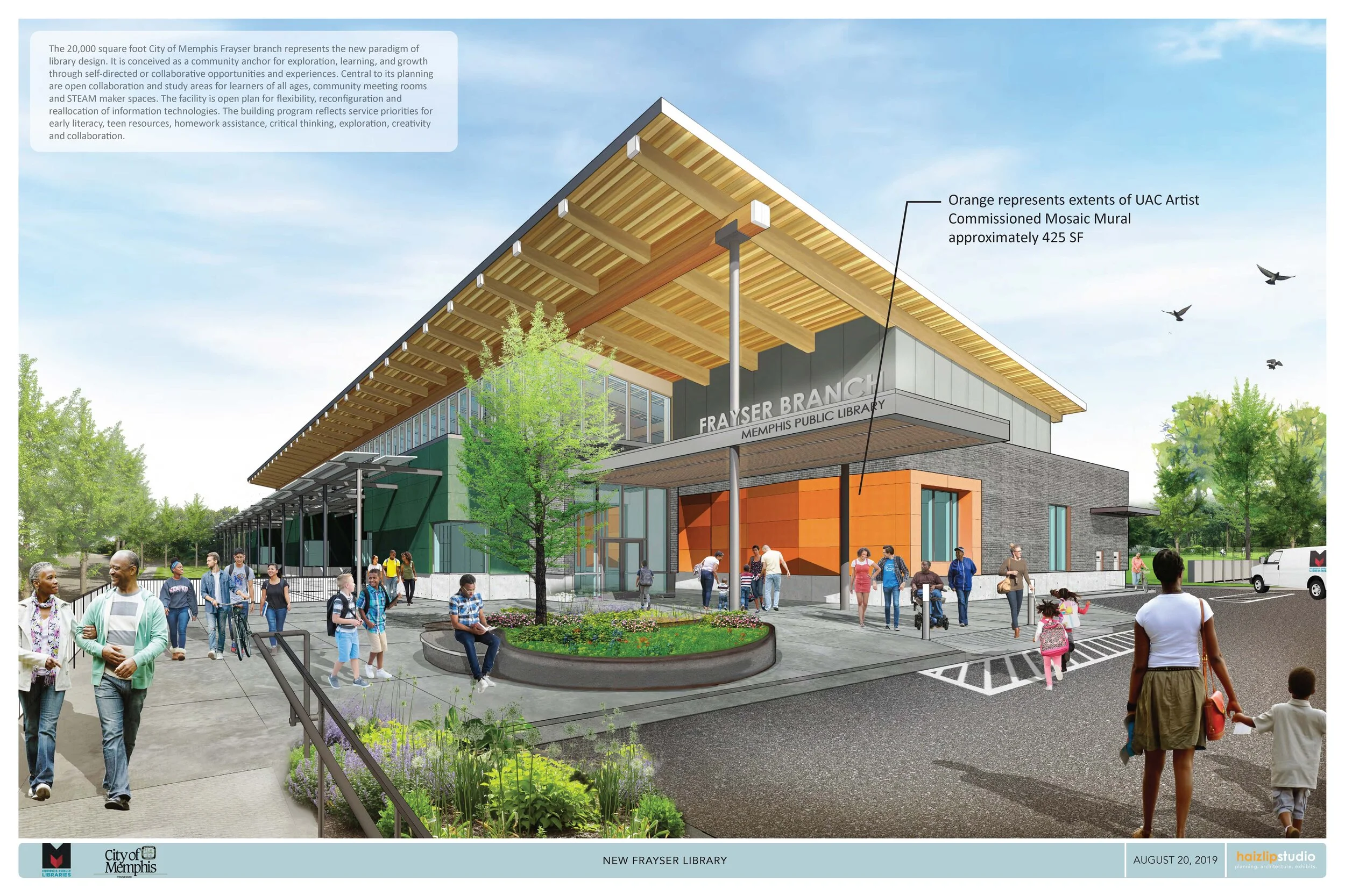 UAC - Frayser Library | Call to Artists - UrbanArt Commission - Public ...