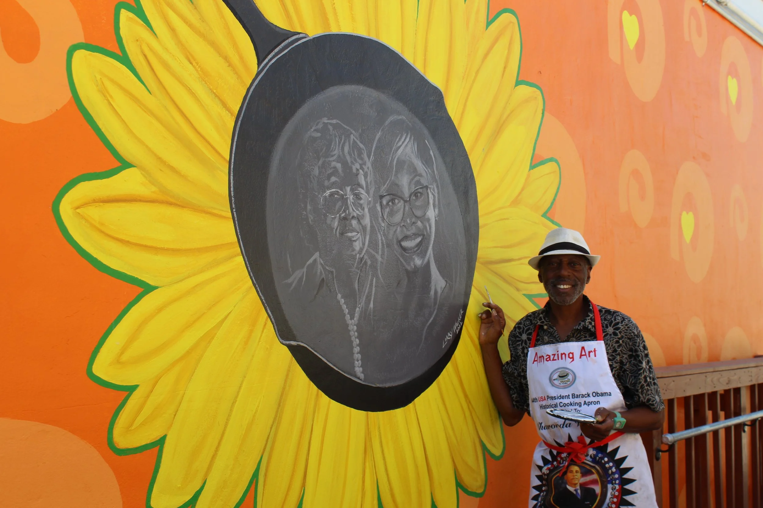 UAC - Alcenia's Restaurant Mural - UrbanArt Commission - Public Art ...