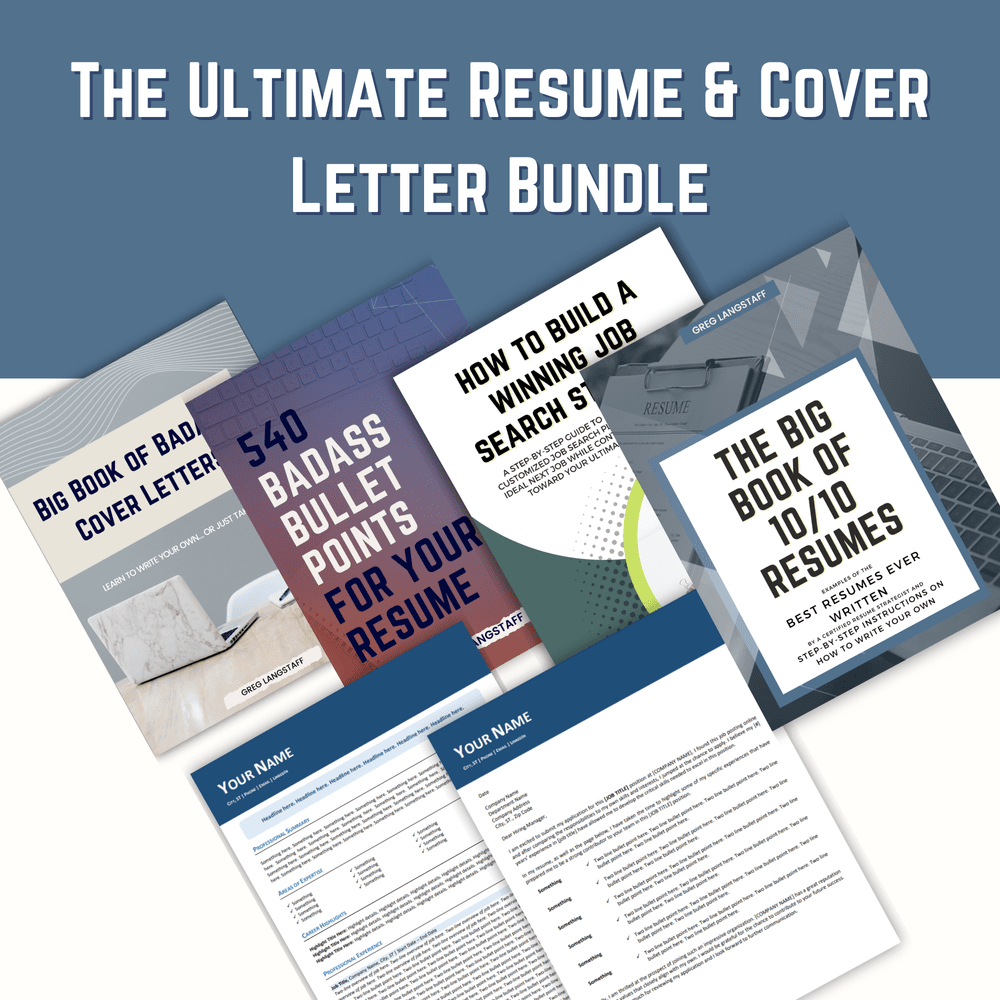 Bundles — Certified Resume Strategist