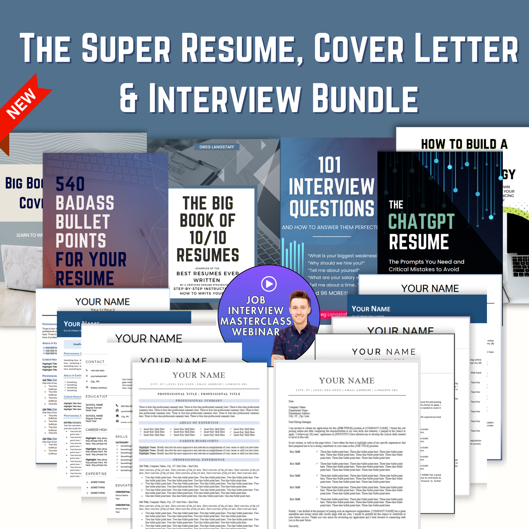 The Super Resume, Cover Letter and Interview Bundle — Certified Resume ...