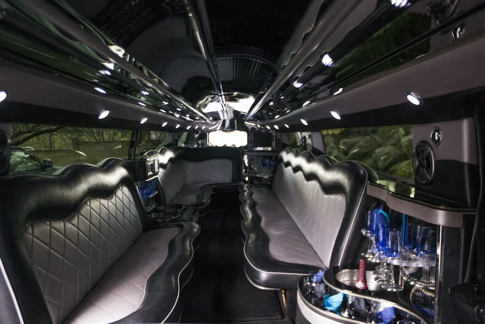 Inside Hummer Limos