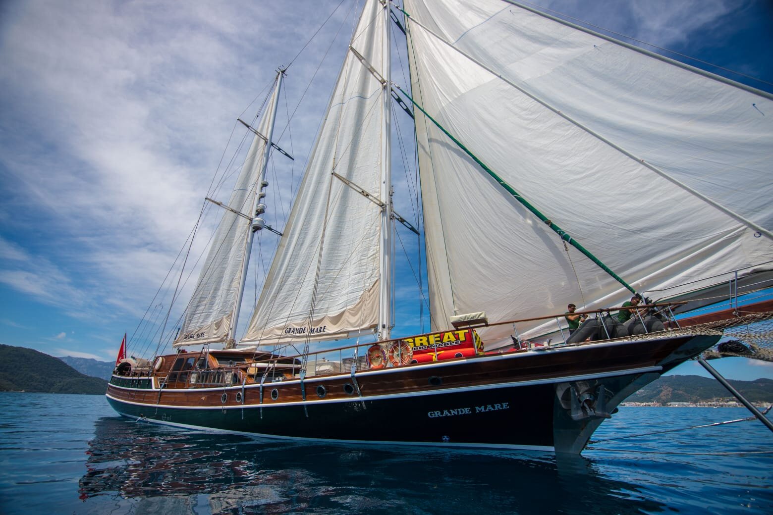 Grande Mare Deluxe Gulet charter 6 cabins Bodrum — Blue Cruise - The ...