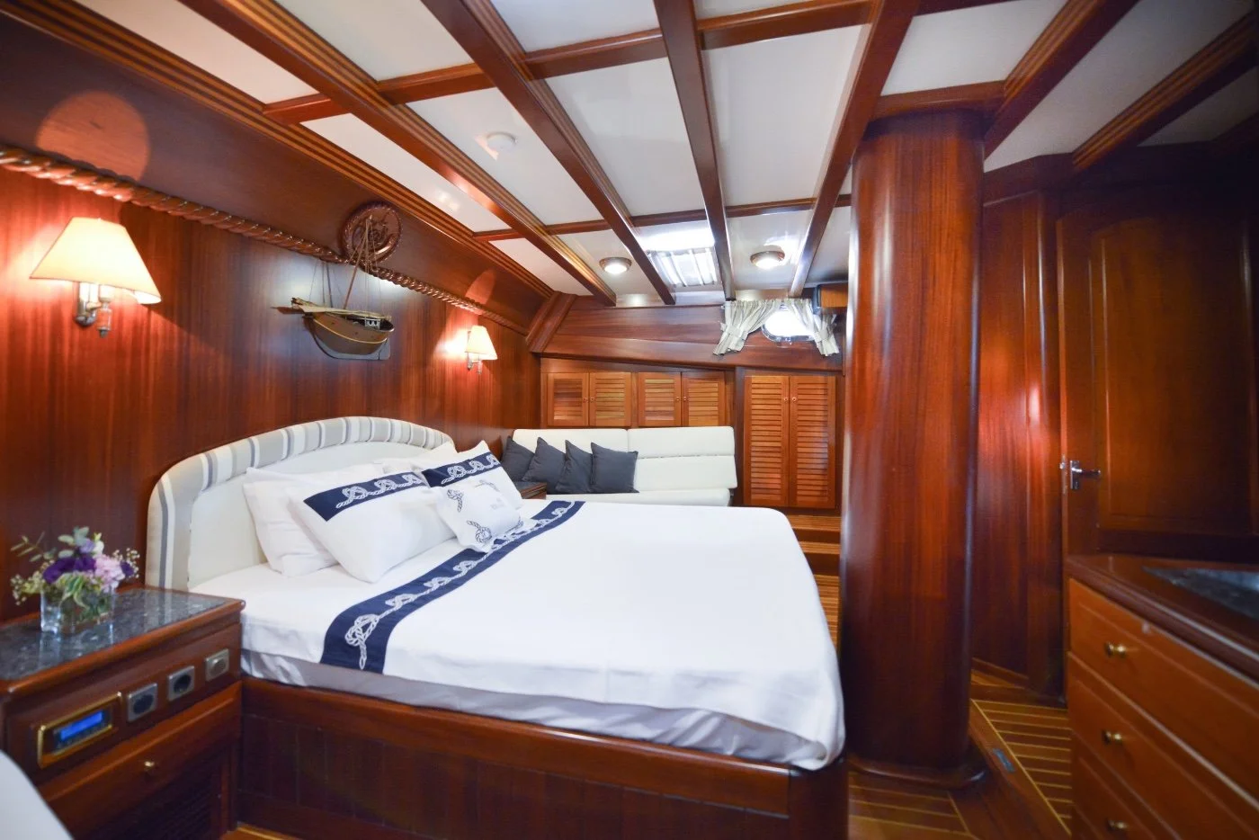 Ros Mare Deluxe Gulet with 4 cabins in Turkey — Blue Cruise - The Gulet Specialists