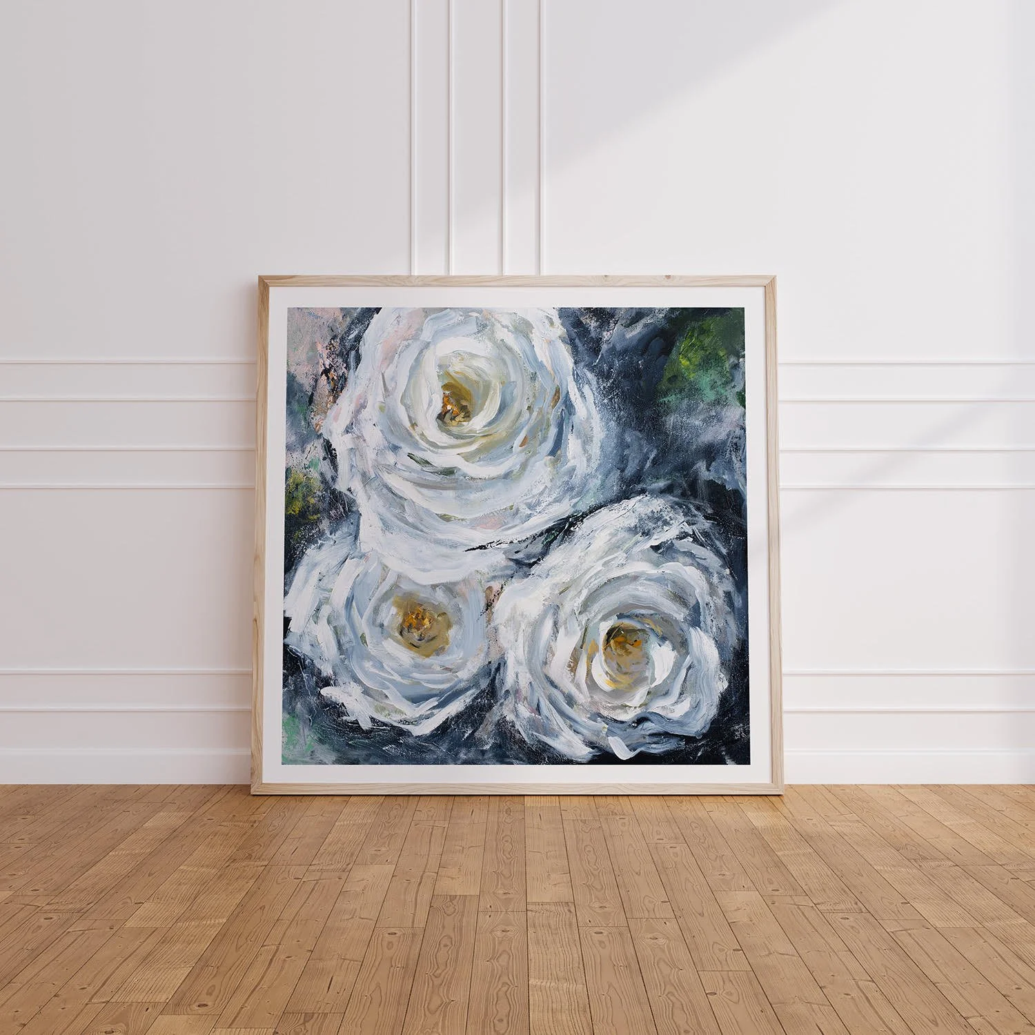 Bright Wall Art, Floral Print, Garden Painting Flowers by Katie Jobling ...