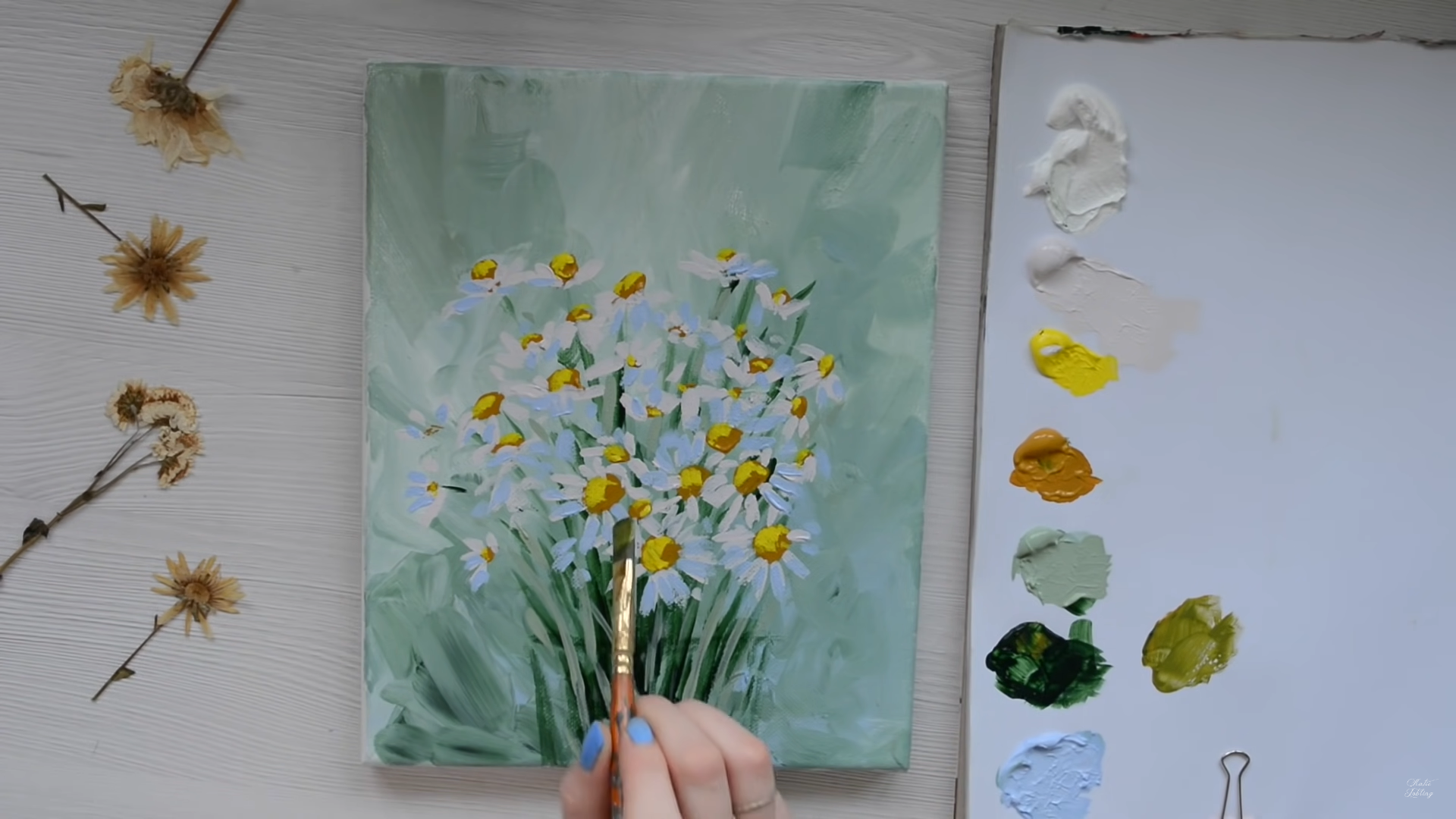 Step-by-Step Guide: How to Paint Daisies Using Acrylics — Katie Jobling