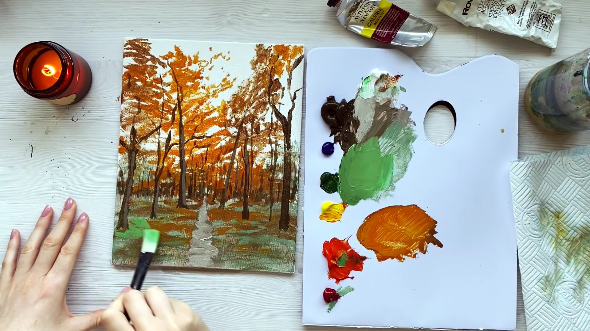 Acrylic Painting Tutorial, Step by Step for Beginners — Katie Jobling