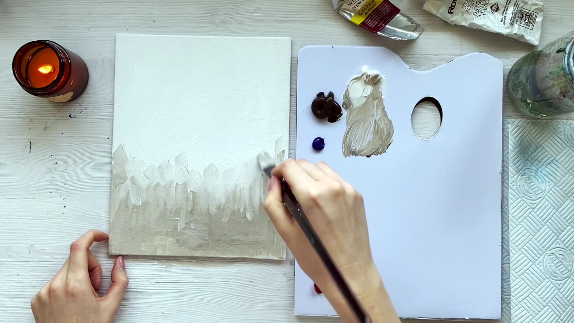 Acrylic Painting Tutorial, Step by Step for Beginners — Katie Jobling