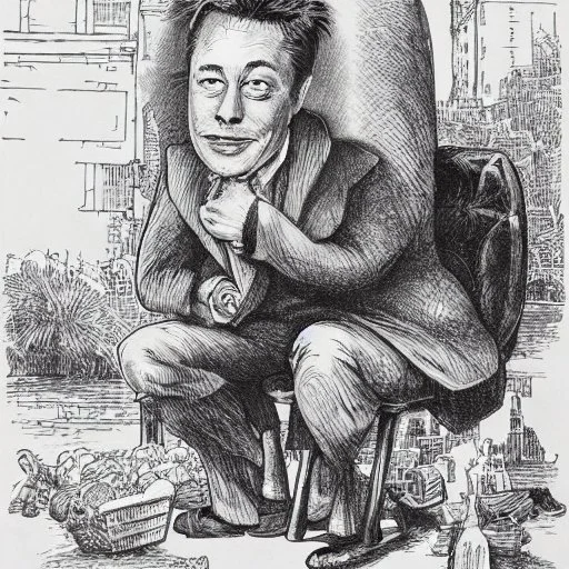 How could Elon Musk become homeless and who would help him get back on ...