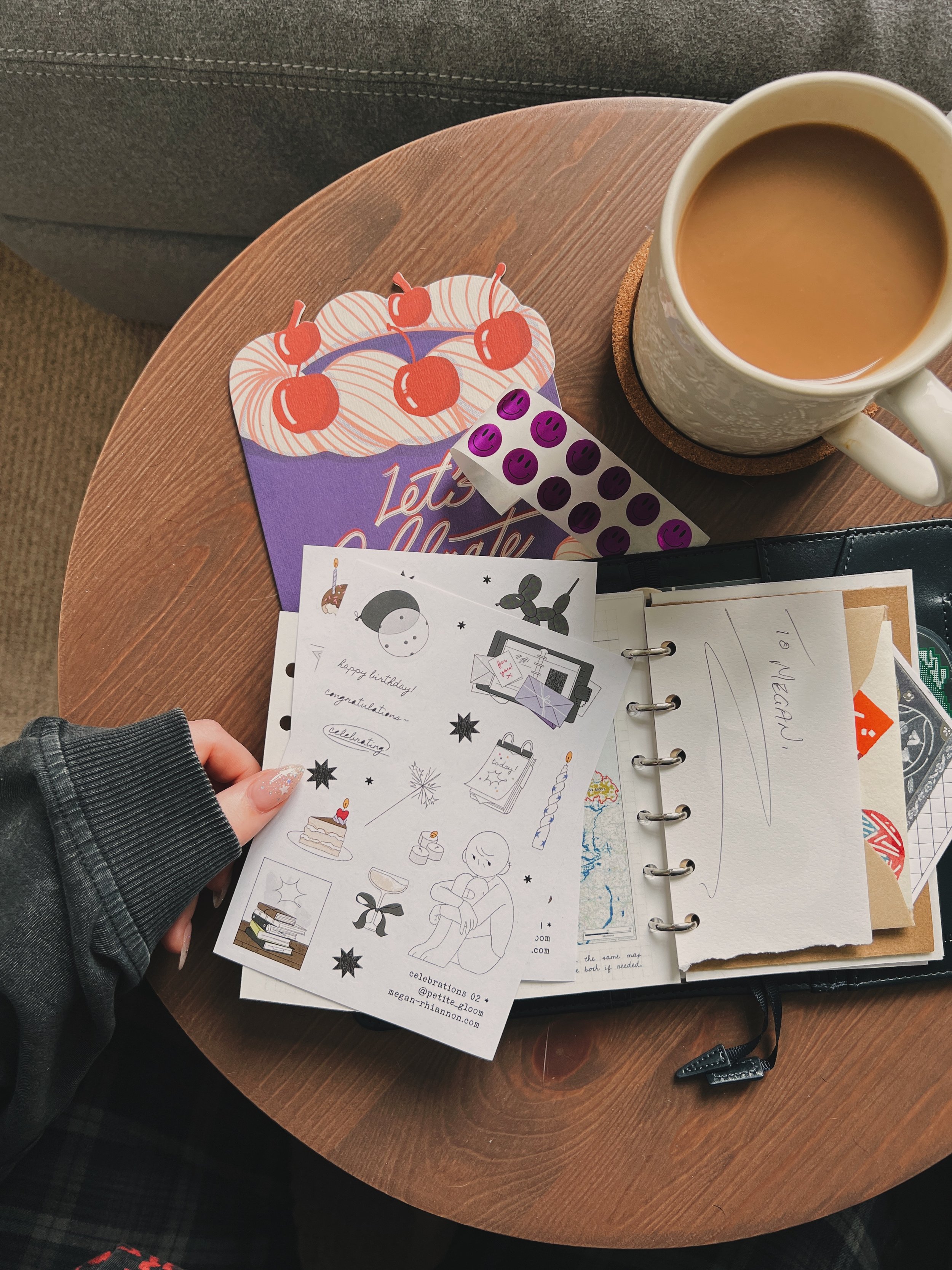 A6 Celebration Stickers 🎉 — megan rhiannon