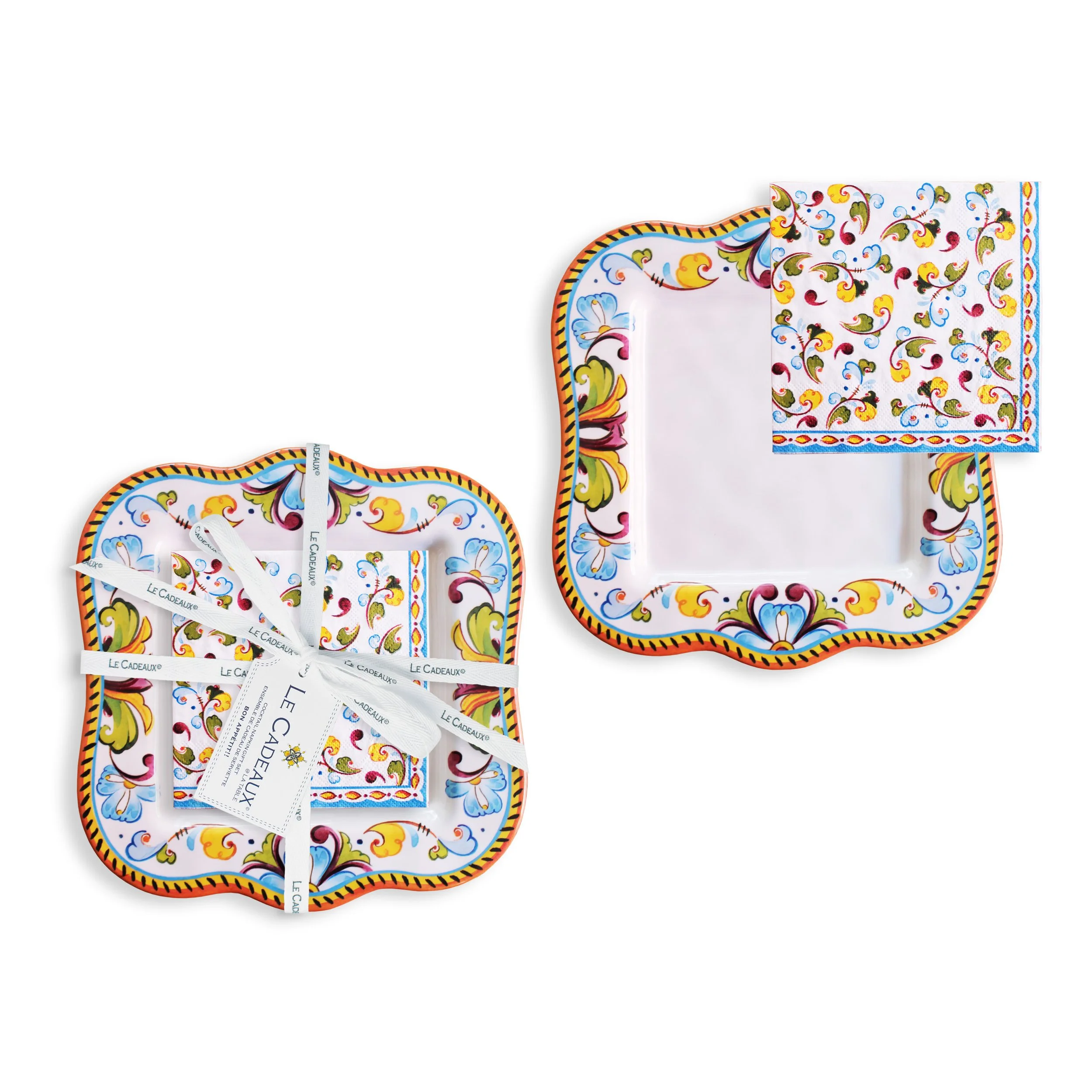 Cocktail Napkins & Decorative Holder Gift Sets — Le Cadeaux