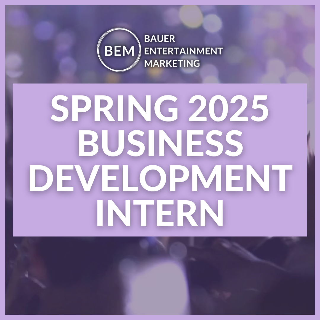 Sports & Music Careers | Bauer Entertainment Marketing