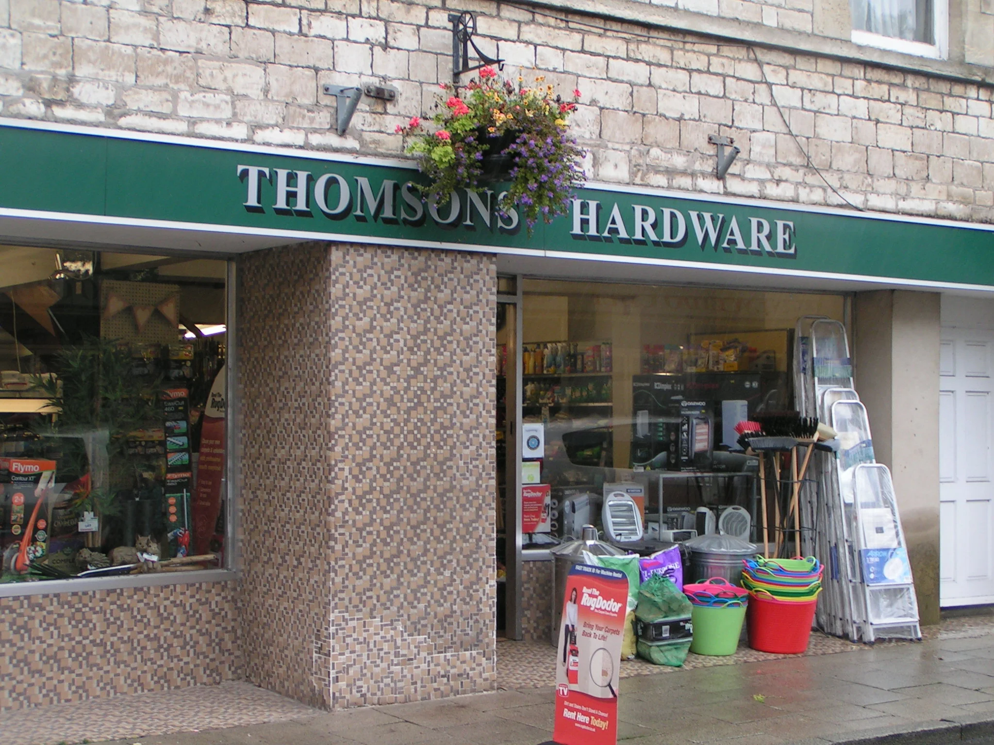 We are open, as hardware shops have been defined as essential retailers ...