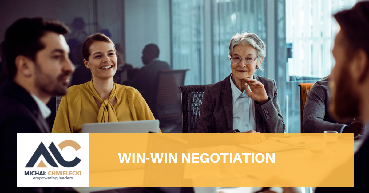 Win-win negotiation — Michal Chmielecki
