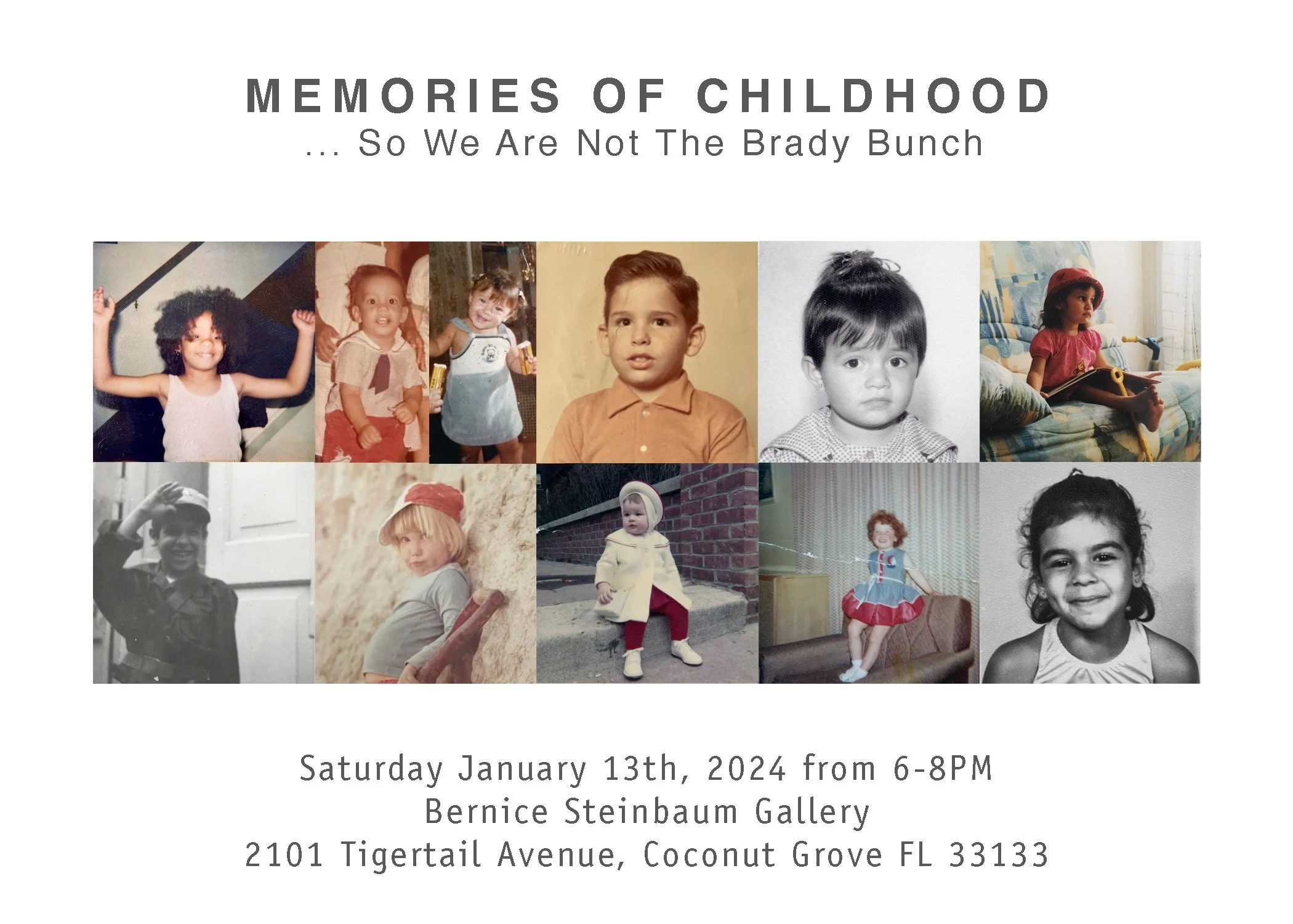 Memories of Childhood... So We Are Not the Brady Bunch — Bernice ...